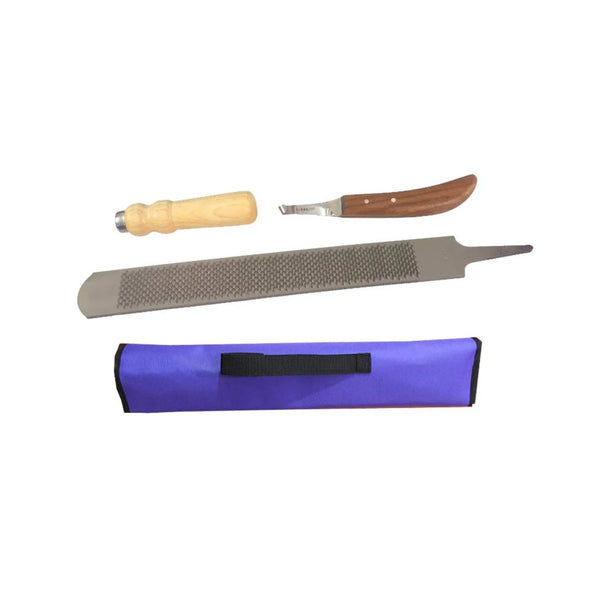 Complete Farrier Tool Kit | Hoof Rasp, Nipper, and Knife Set for Profe ...