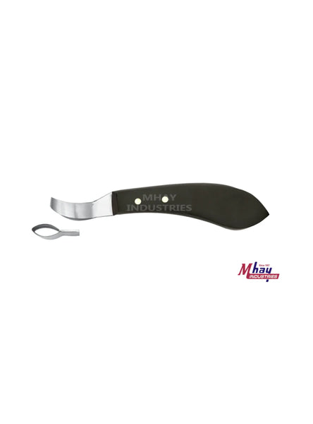 Premium Blackwood Farrier Loop Knife Handle – MHAY INDUSTRIES