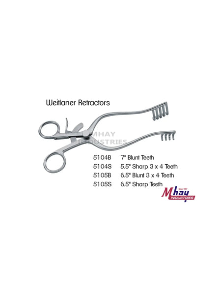 Weitlaner Retractor for Surgical Procedures – MHAY INDUSTRIES